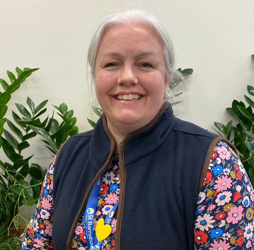 Rebecca Franks St Barnabas Hospice