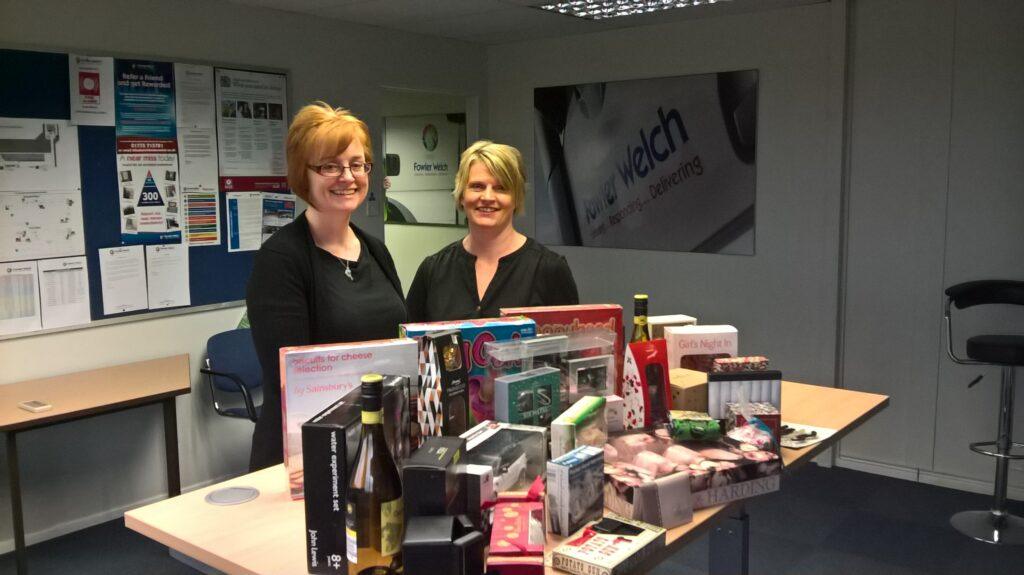 Natasha Bird (HR Manager at Fowler Welch) and Vikki Allen (Community ...