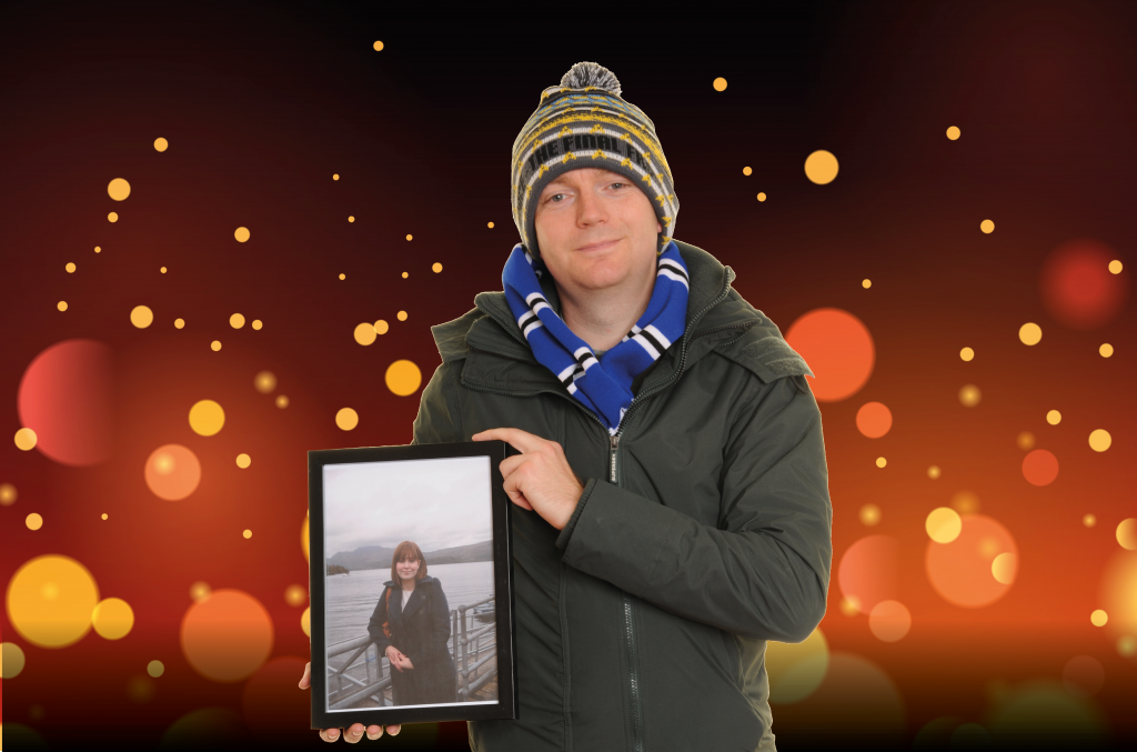 Richard Pullen is dedicating a light in memory of fiancé, Rachael