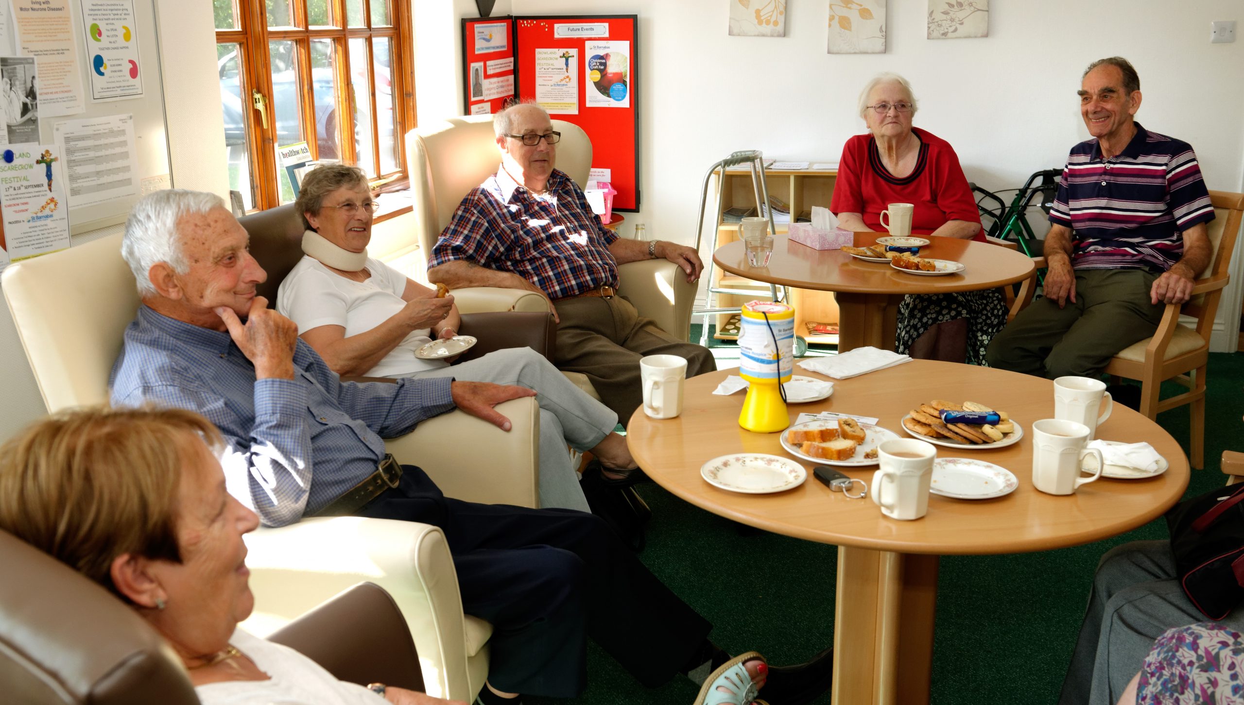 support social group wellbeing - St Barnabas Hospice
