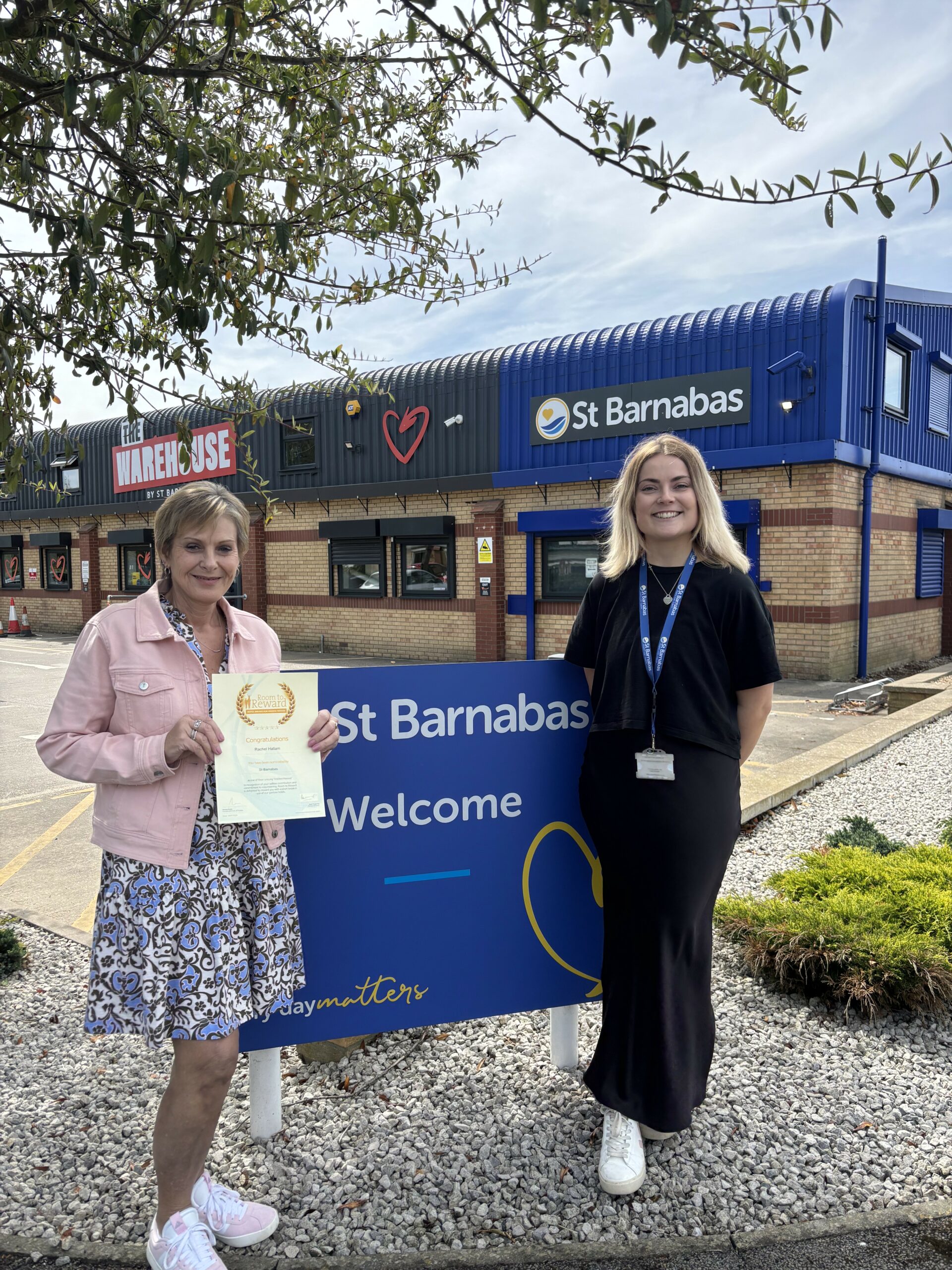 Rachel Hallam R2R - St Barnabas Hospice